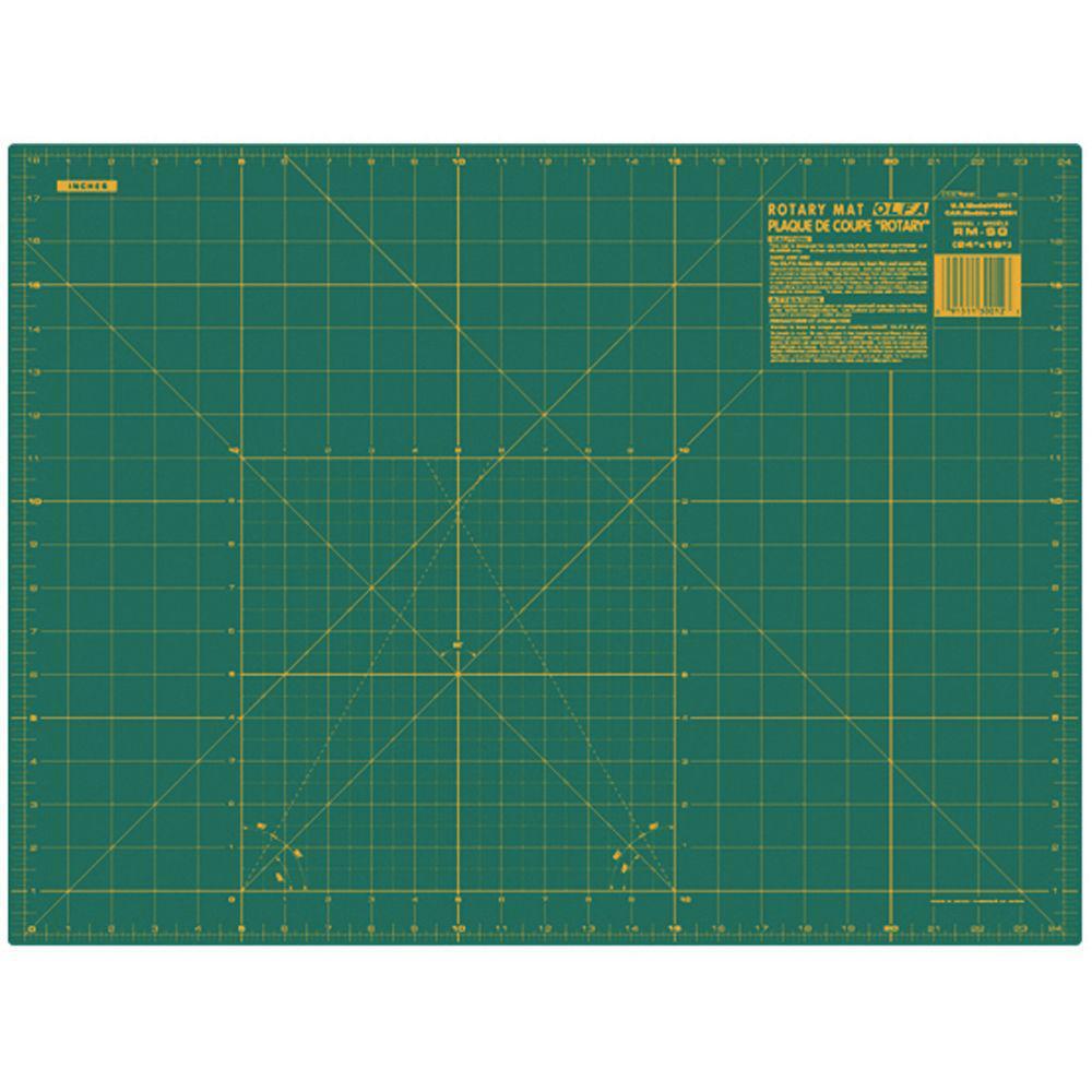 Olfa 18 X 24 Self Healing Rotary Cutting Mat RM SG 